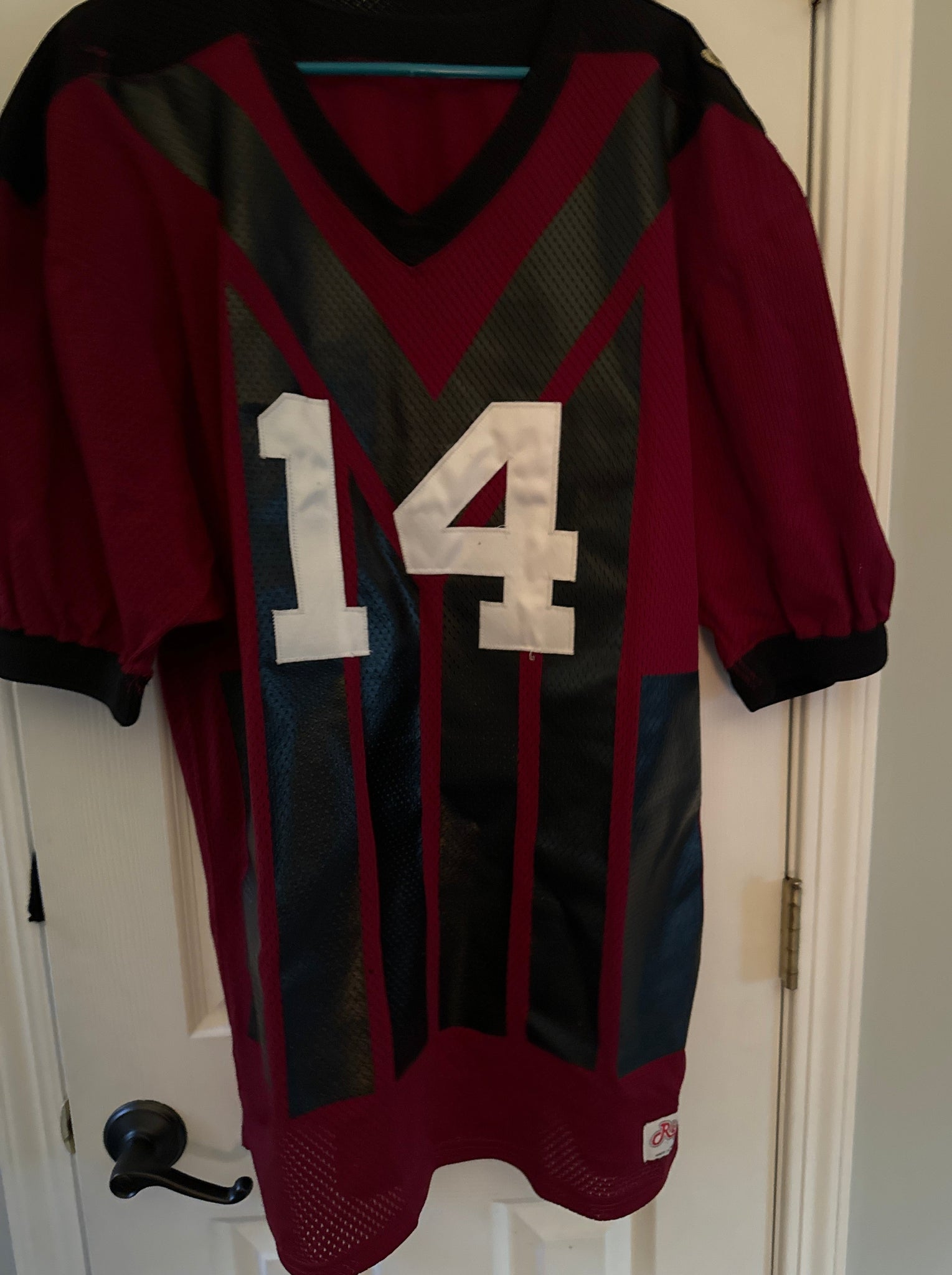 1995 Indiana University Game Used Throwback Football Jersey #14 ...